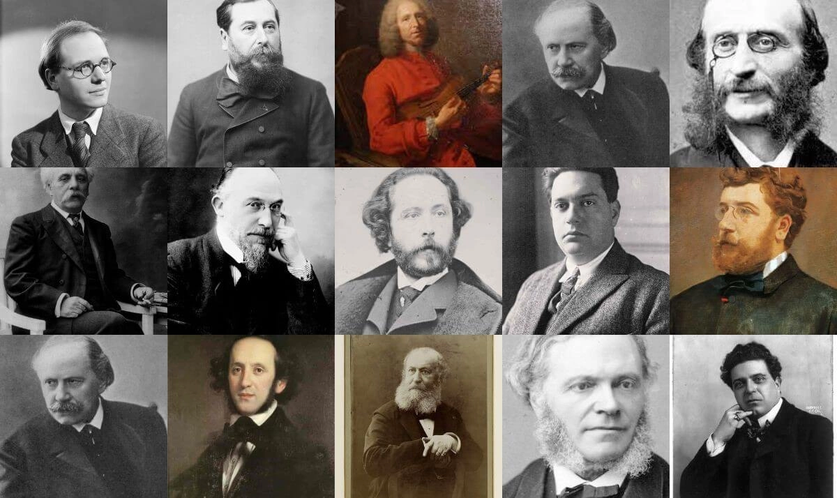Les 19 Plus Grands Compositeurs Français de Musique Classique