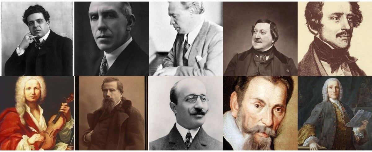 Les 15 Compositeurs Italiens les Plus Connus de la Musique Classique