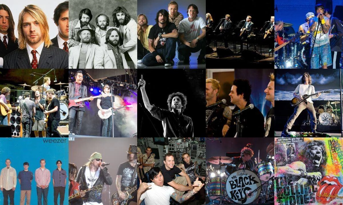 Les 23 Groupes Rock Américains Les Plus Marquants de l'Histoire