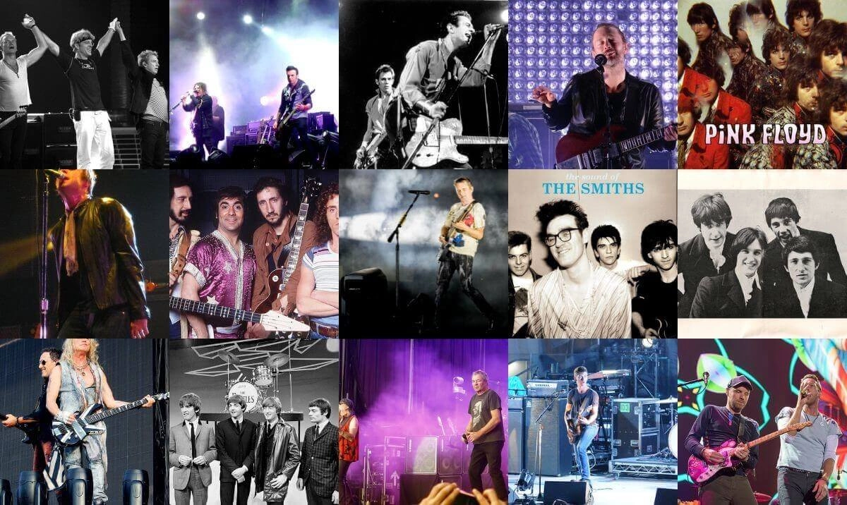 20 Groupes de Rock Anglais Qui Ont Inspiré le Monde Entier